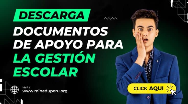 📄DIRECTIVOS DE II.EE. CONOCE DOCUMENTOS DE APOYO A LA GESTIÓN ESCOLAR | Ministerio de Educación